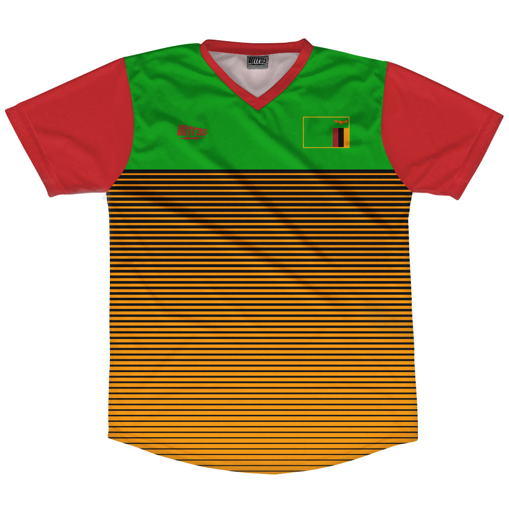 Zambia Rise Soccer Jersey Made In USA for Sale | Tribe Lacrosse, Soccer ...